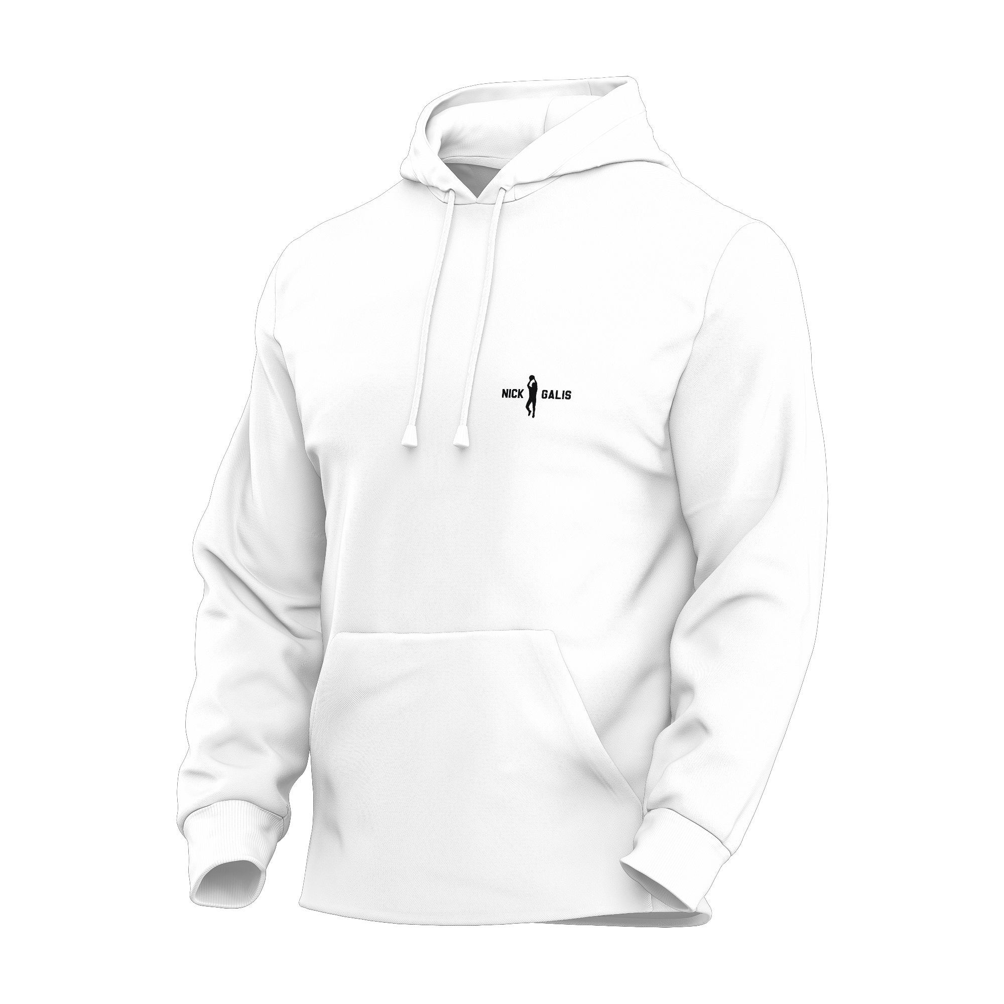 Premium Hoodie NG Silicone Figure White - Nick Galis Official Website ...