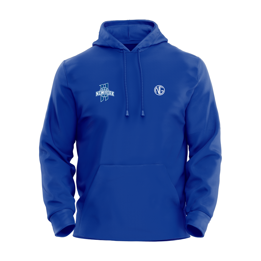 New York 11 Hoodie, Blue - Nick Galis Official Website - NickGalis.com