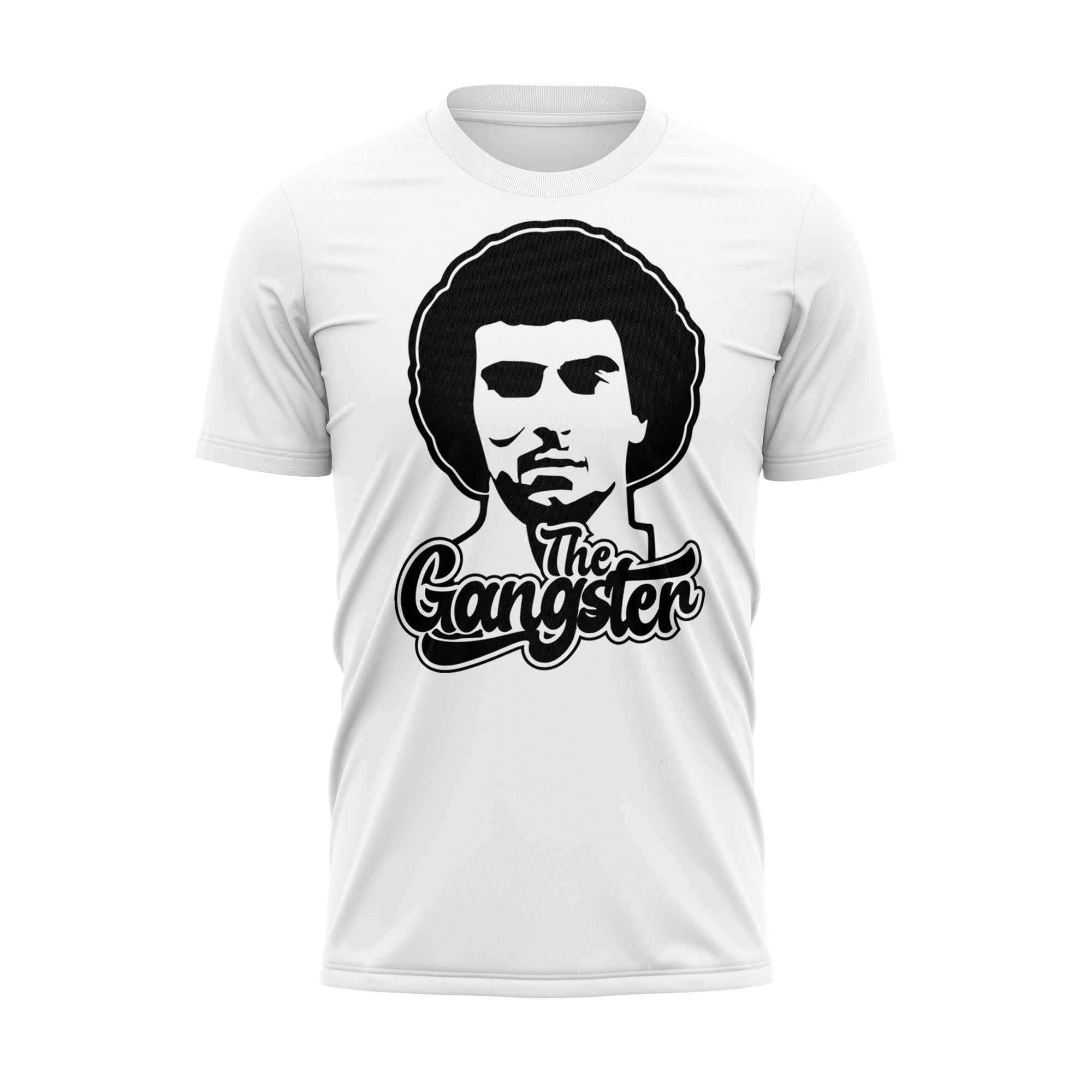T-shirt Gangster White/Black - Nick Galis Official Website - NickGalis.com
