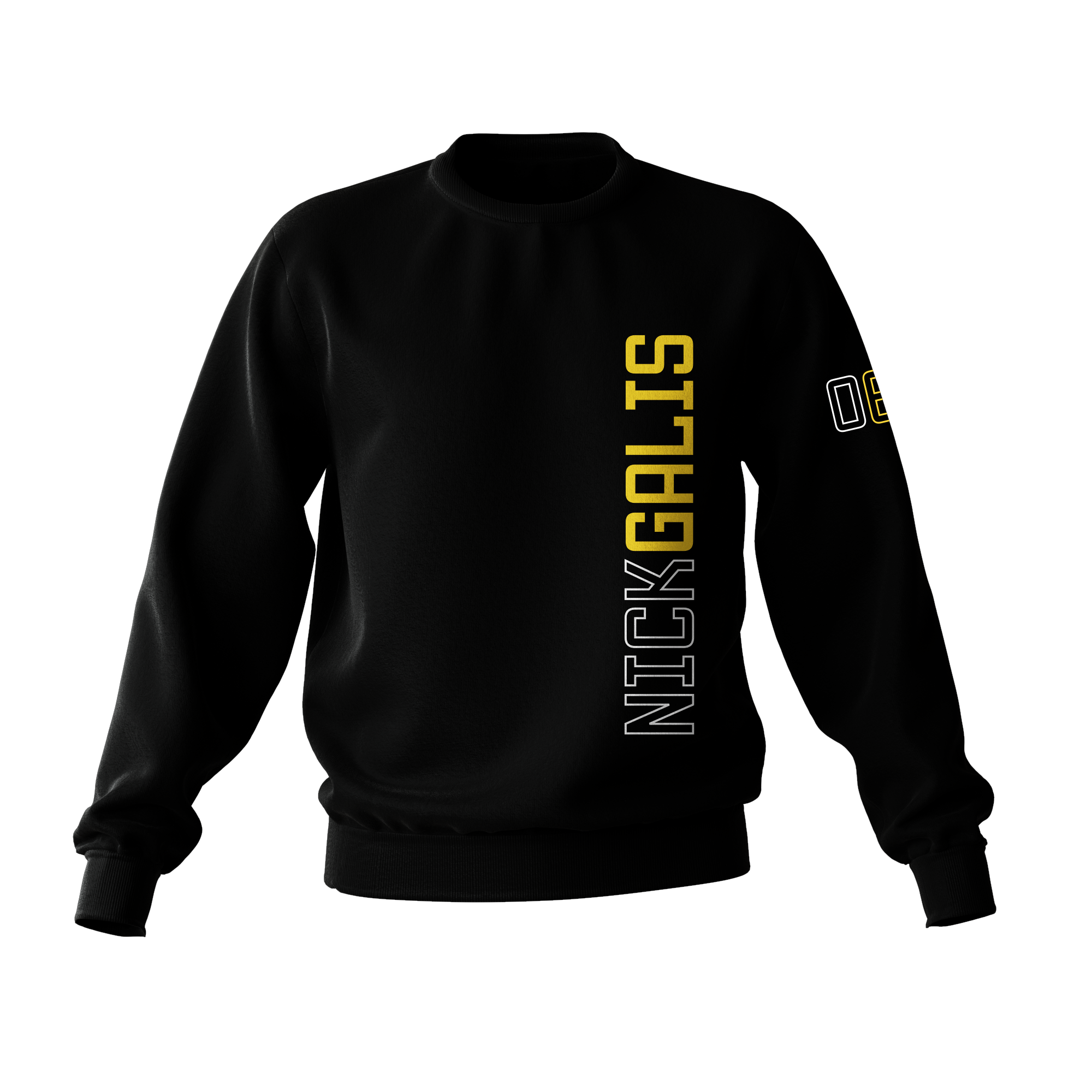 06 Sweatshirt Black - Nick Galis Official Website - NickGalis.com